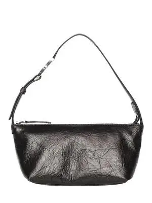 Fendi Leather Shoulder Bag - Black