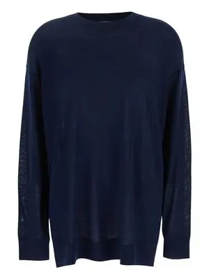 P.a.r.o.s.h P.A.R.O.S.H. Wool And Silk Blend Crewneck Sweater Multicolor