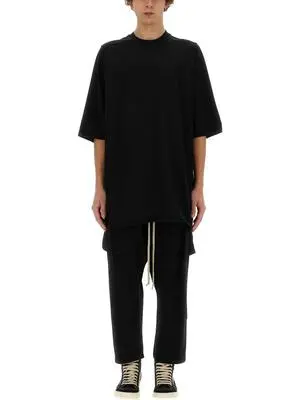 Rick Owens Cotton T-shirt - Black