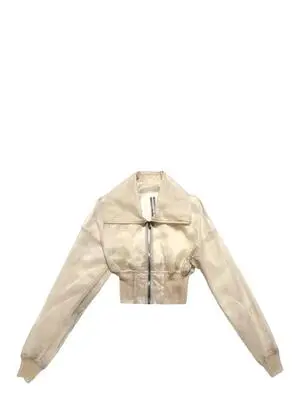 Rick Owens Short Jacket With Sheer Finish - Multicolor