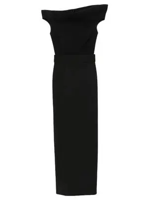 Solace London Evening Dress - Black