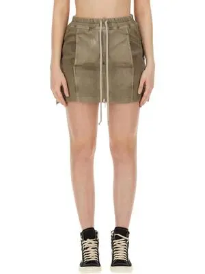 Rick Owens RICK OWENS DRKSHDW Mini Lido Skirt Blue