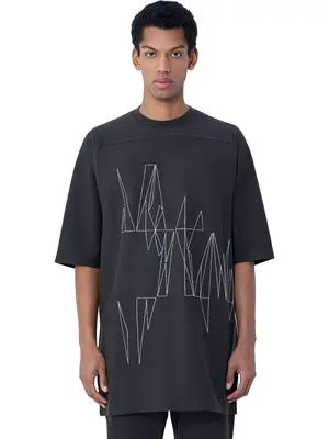Moncler Rick Owens Jumbo T-shirt - Gray