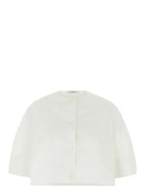 GIVENCHY Givenchy Cropped Cotton Poplin Shirt