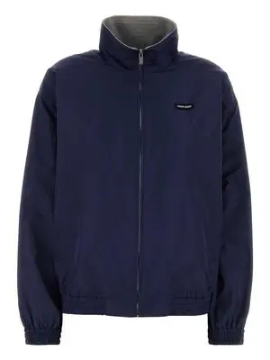 Miu Miu Recycled Polyester Windbreaker - Blue