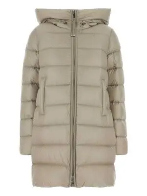 Moncler Nylon Suyenne Down Jacket - Brown