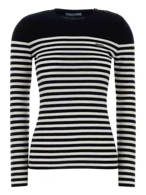 Prada Embroidered Wool Sweater - Multicolor