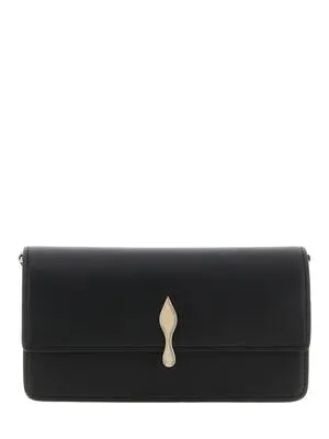 CHRISTIAN LOUBOUTIN Bettina Mini Nappa Leather Bag - Black