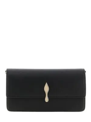 CHRISTIAN LOUBOUTIN Bettina Nappa Leather Mini Bag - Black