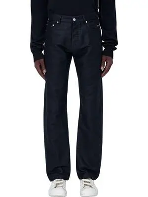 Rick Owens RICK OWENS Straight-Leg Denim Trousers Black