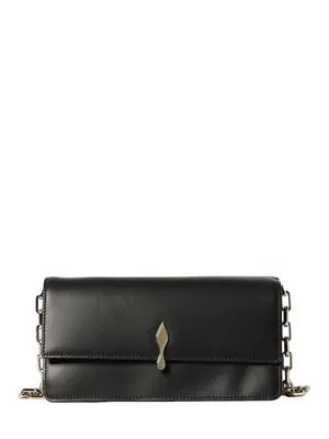 CHRISTIAN LOUBOUTIN Bettina Nappa Leather Bag - Black