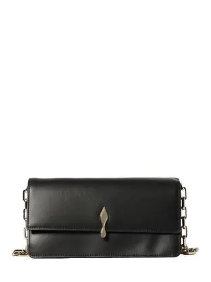 CHRISTIAN LOUBOUTIN Bettina Nappa Leather Bag - Black
