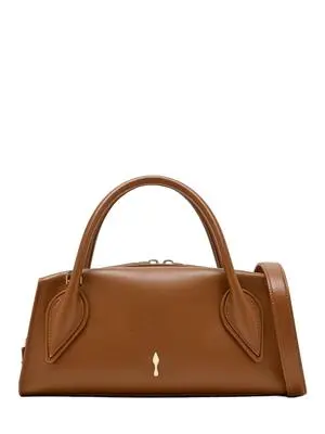 CHRISTIAN LOUBOUTIN Venus Leather Bag - Brown