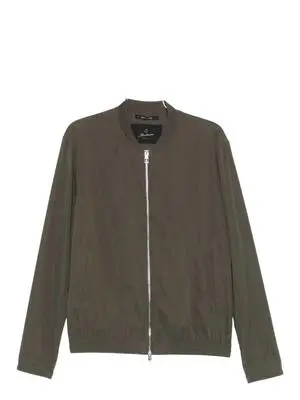 MONTECORE Zip-up Bomber Jacket - Gray