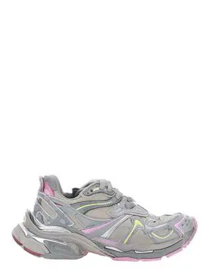 Balenciaga Runner 2 Sneakers In Nylon And Mesh - Multicolor
