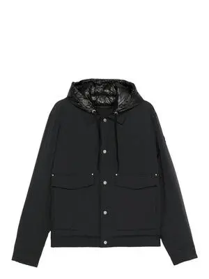 Moose Knuckles Hooded Jacket - Black