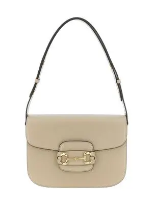 Gucci Horsebit 1955 Shoulder Bag - Cream