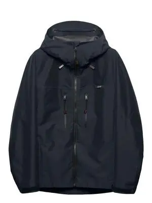 Prada Re-nylon Hooded Windbreaker - Black
