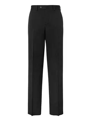 Fendi Fendi Men Virgin Wool Trousers Multicolor