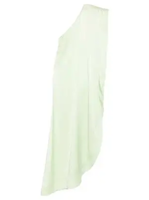Stella McCartney Long One-shoulder Dress - Green