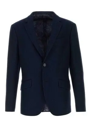 Etro Jersey Jacket - Blue