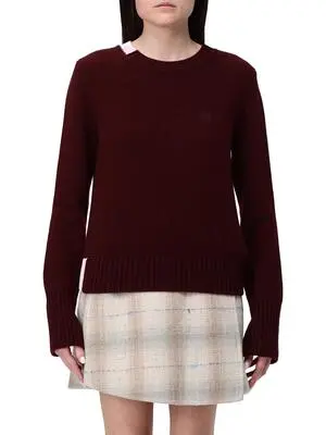 Loewe Wool And Cashmere Crewneck Sweater - Red