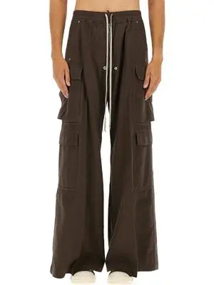 Rick Owens Rick Owens Drkshdw Men Double Cargo Jumbo Belas Pants Brown