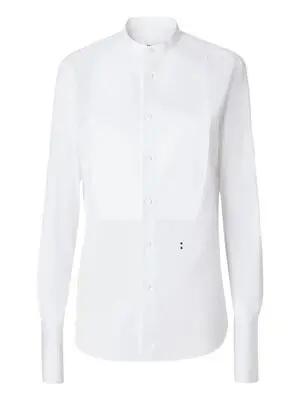 Fendi Cotton Poplin Slim-fit Shirt - White