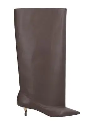 Jacquemus Leather Tourni Boots - Brown