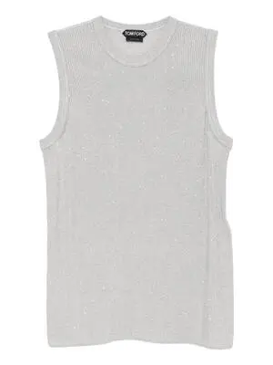 TOM FORD TOM FORD Sequined Top Multicolor
