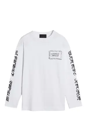 Simone Rocha Pillowcase Logo Print Long Sleeve T-shirt - Multicolor