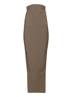 Rick Owens Dirt Pallar Skirt - Brown