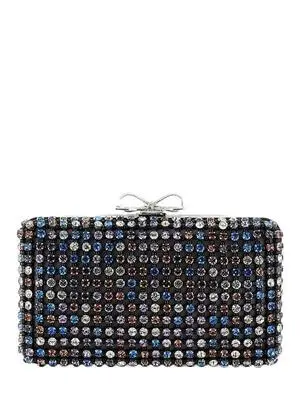 SELF-PORTRAIT Crystal Clutch - Multicolor