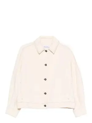 Max Mara Nettare Denim Jacket - White