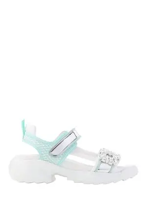 ROGER VIVIER Viv On The Run Sandals - Multicolor