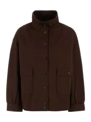 Prada Gabardine Jacket - Brown