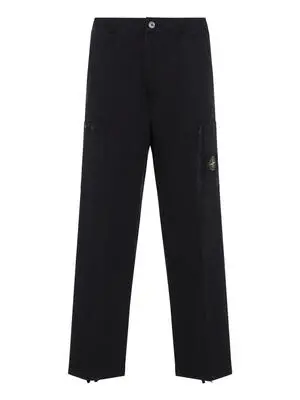 Stone Island Cargo Pants - Black