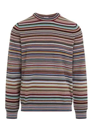 Paul Smith Striped Crewneck Sweater - Multicolor