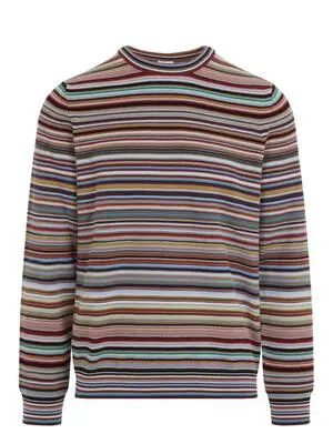 Paul Smith Striped Crewneck Sweater - Multicolor