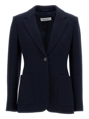 Max Mara Utility Jersey Jacket - Multicolor