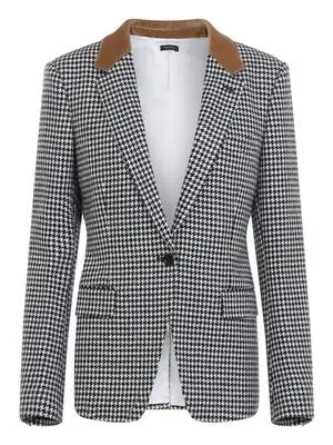 TOM FORD Pied-de-poule Tailored Jacket - Black