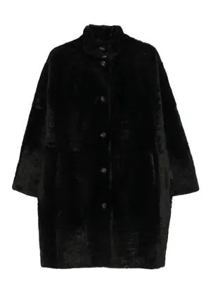 YVES SALOMON Shearling Jacket - Black