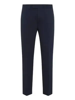 TOM FORD Stretch Cotton Chino Pants - Blue