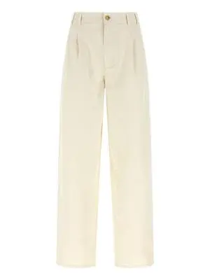 A.p.c. Willow Cotton Pants - Cream
