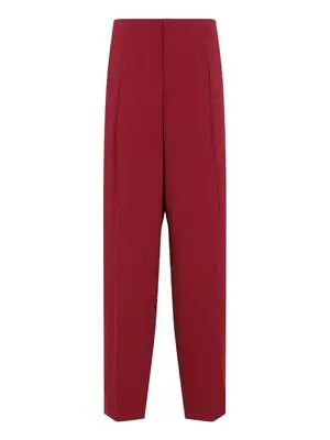 Alberta Ferretti Cady Straight Pants - Red