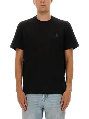 GOLDEN GOOSE Cotton T-shirt - Black