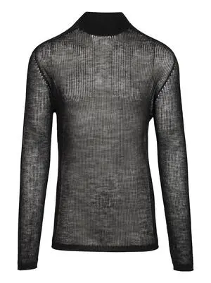 Rick Owens Oversized Sweater - Black