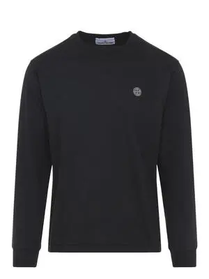 Stone Island Ls T-shirt - Black
