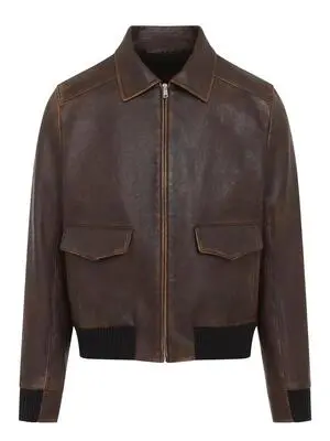 PRADA Prada Leather Jacket Men