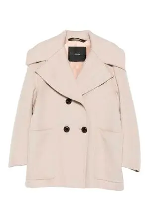 Max Mara Cashmere Double-breasted Jacket - Multicolor